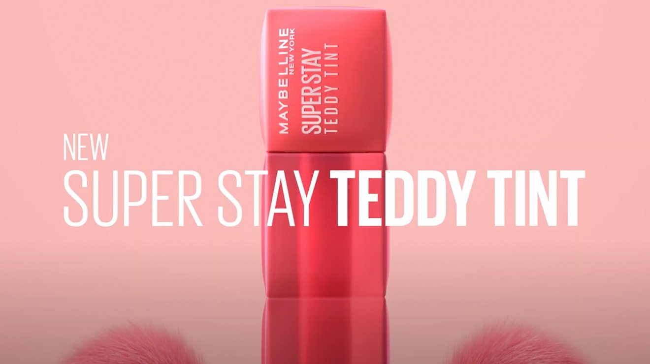 Tinta para labios efecto mate difuminado Super Stay Teddy Tint - Maybelline